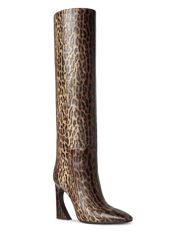 Fendi Arco Printed Karung High Heel Boots
