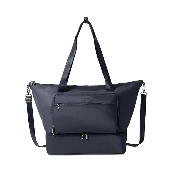 BAGGALLINI The City Escape Collection Park Ave Weekender Bag - French Navy