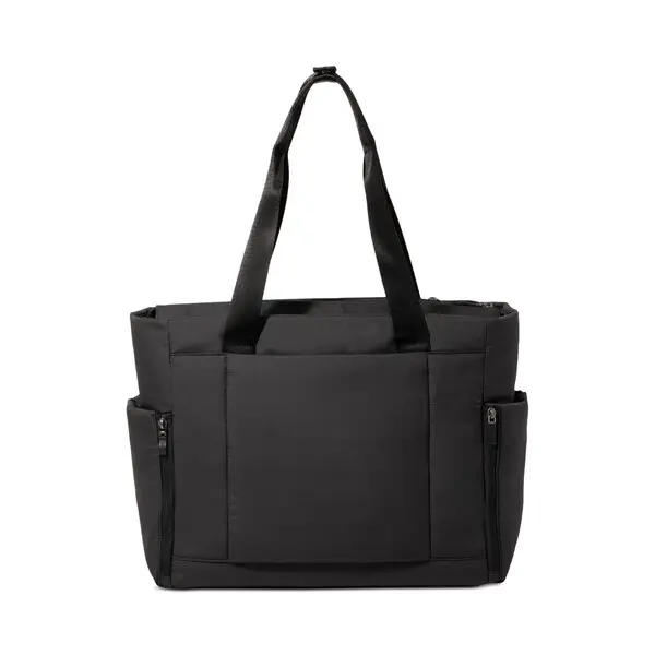 BAGGALLINI Set Wave Tote Bag - Black Wave Puff