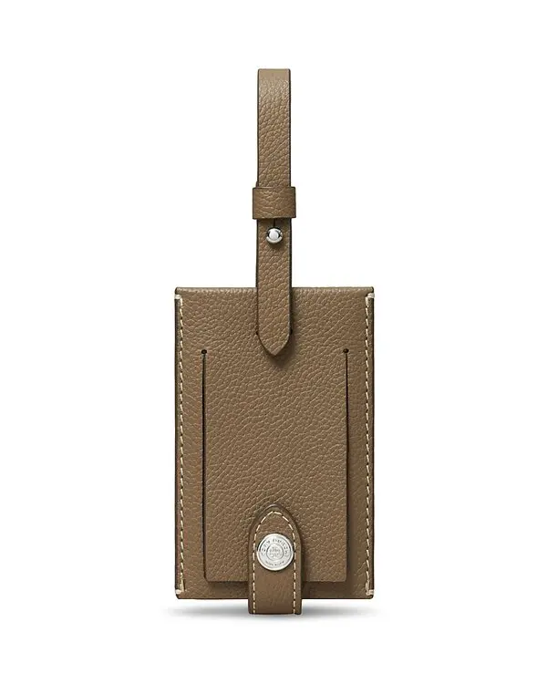 Tory Burch Leather Luggage Tag