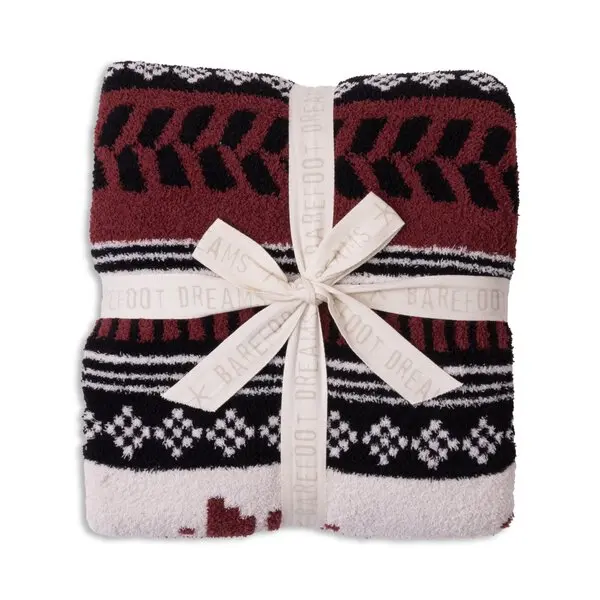 Barefoot Dreams Cozychic Fair Isle Throw, 54 X 72