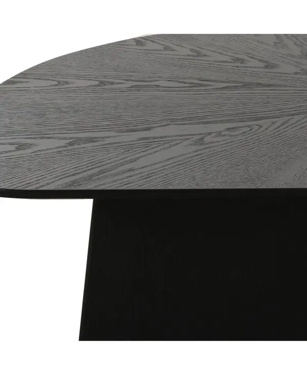 TOV FURNITURE Roche Ash Low Coffee Table - Black