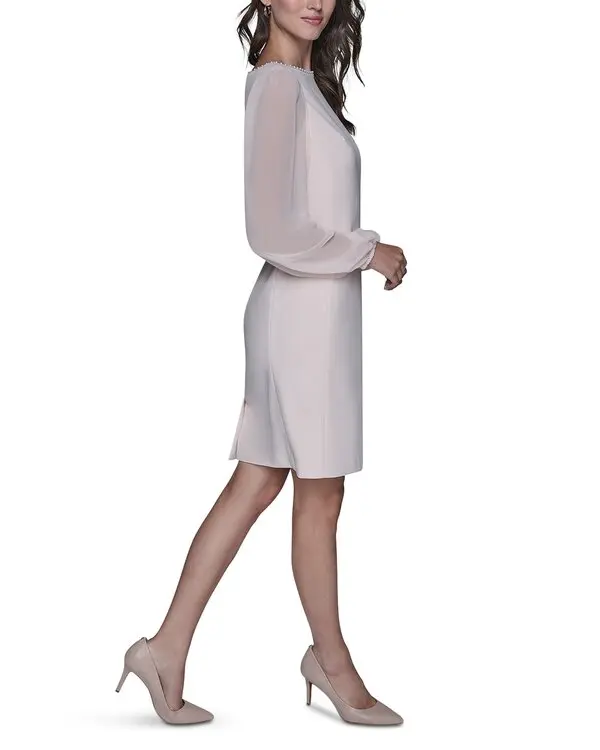 Karl Lagerfeld Paris Scuba Crepe Dress