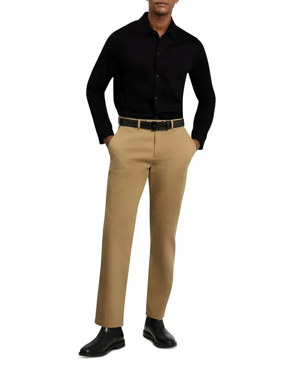 Ted Baker London Quillon Soft Touch Shirt - Black