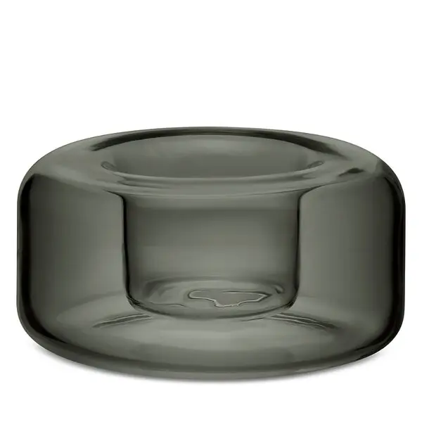 KOSTA BODA Happy Votive Holder - Gray