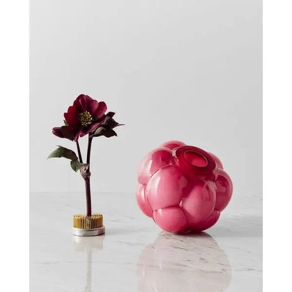 KOSTA BODA Berry Tales Glass Object - Blush