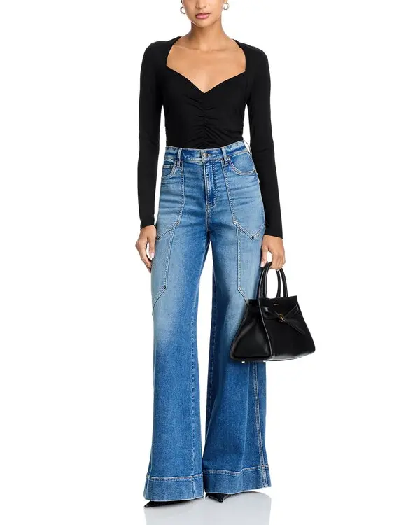 Veronica Beard Ruched Top