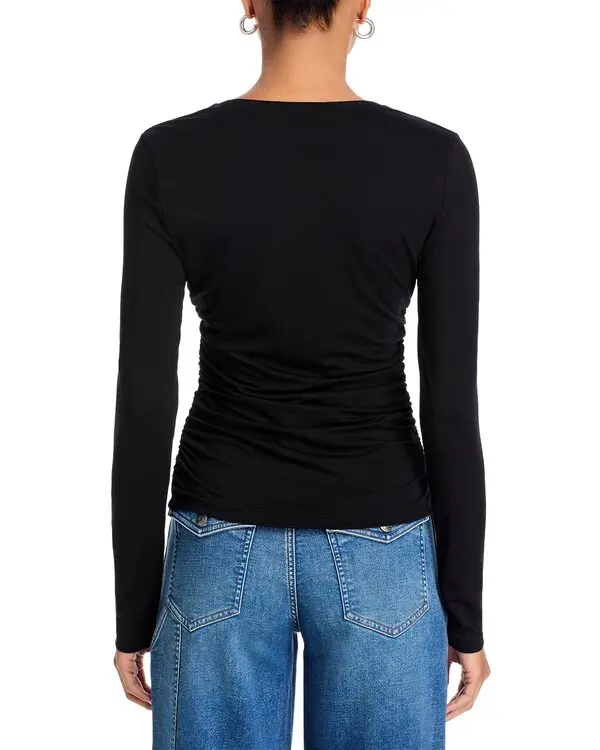 Veronica Beard Ruched Top
