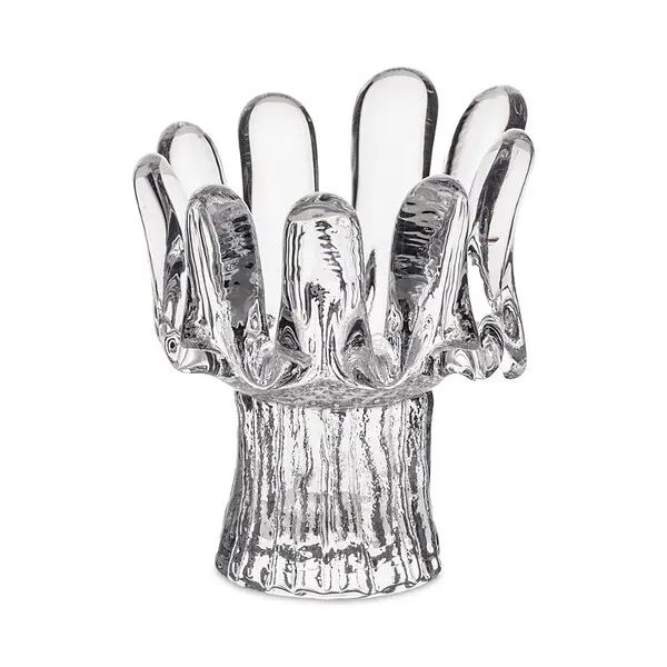 KOSTA BODA Sunflower Medium Votive Holder - Clear