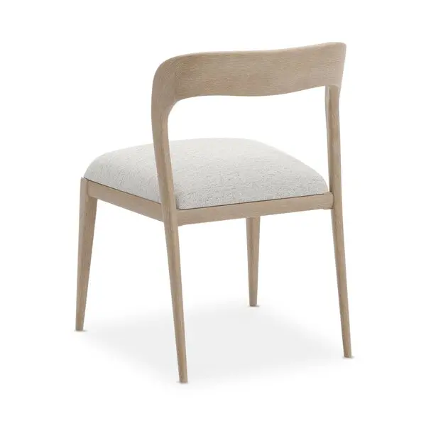 CARACOLE Precipice Upholstered Dining Chair - Ivory