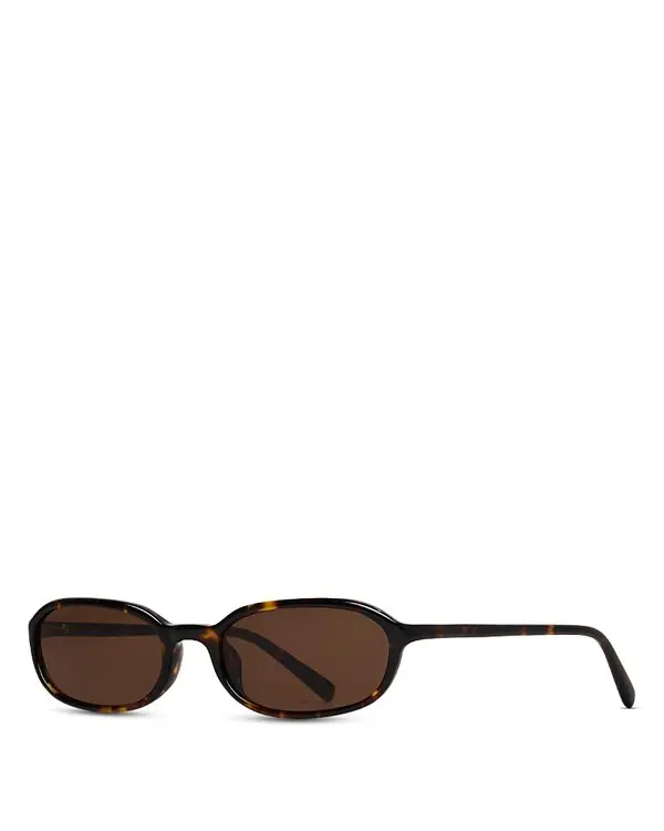 Chimi Edith Rectangular Sunglasses - Deep Tortoise