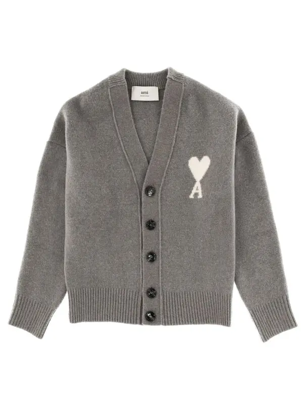 Ami De Coeur Cardigan - Grey