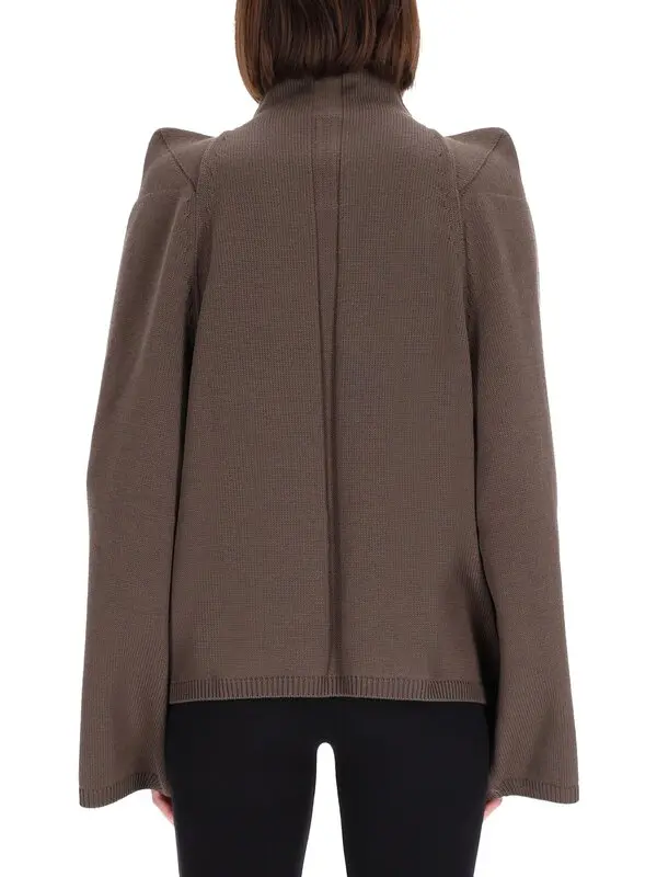 Rick Owens Wool Top Sweater - Grey