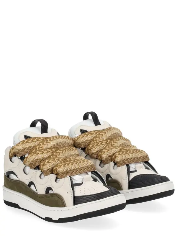 LANVIN Curb Sneakers - Brown