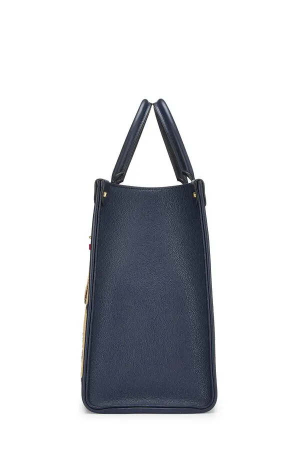 LOUIS VUITTON Raffia On The Go Tote