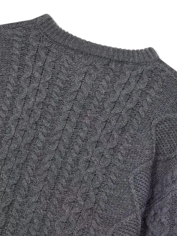 STUDIO TOMBOY Cable-knit Sweater