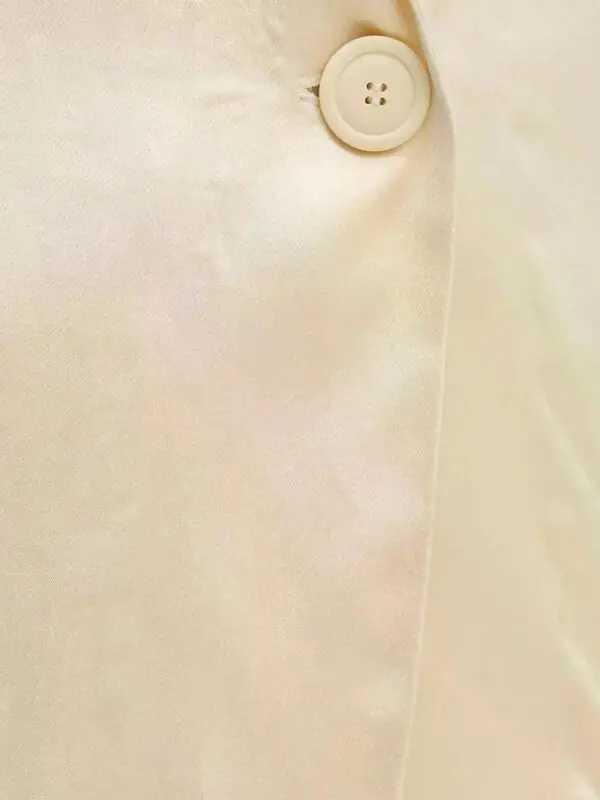 BENETTON Lapel Collar Single-breasted Blazer