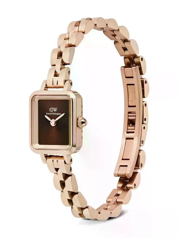 DANIEL WELLINGTON Mini Quadro 15mm Watch - Brown
