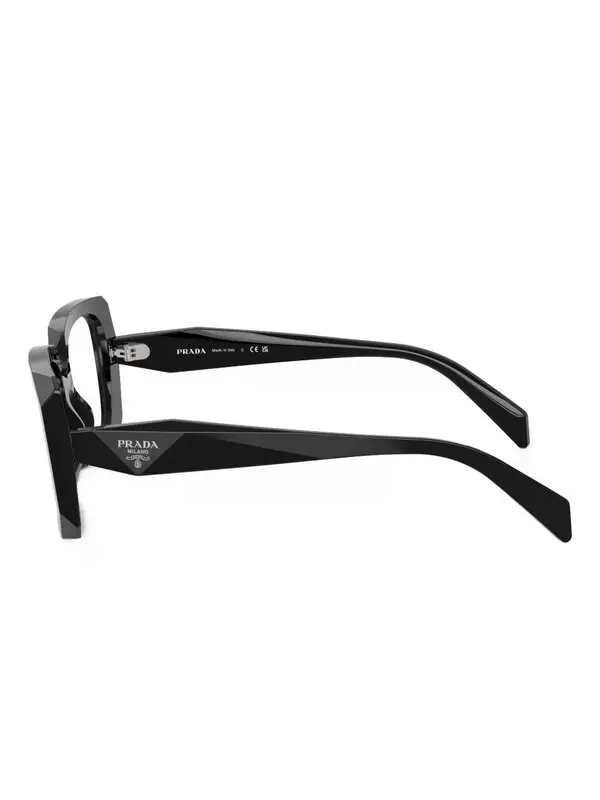 Prada Geometric Frame Eyeglasses