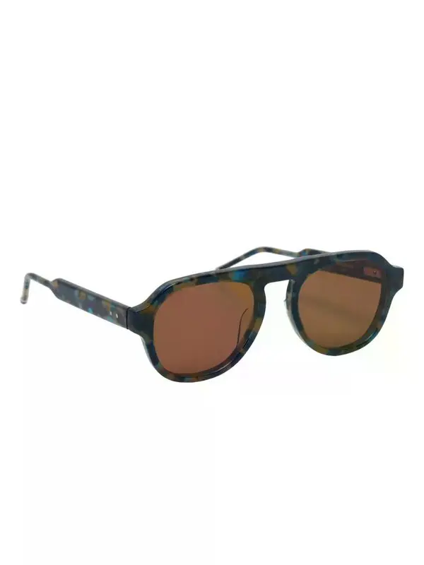 Thom Browne Pilot-frame Sunglasses - Blue