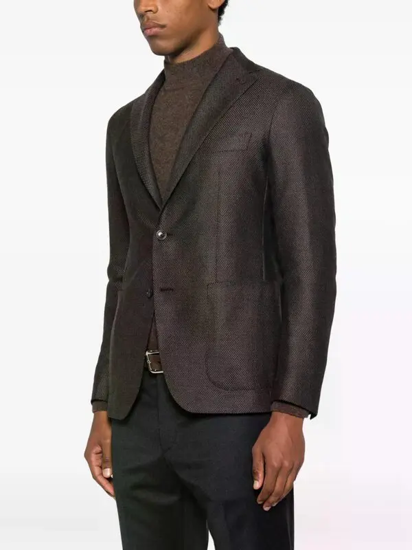 Tagliatore Buttoned Patch Pocket Jacket