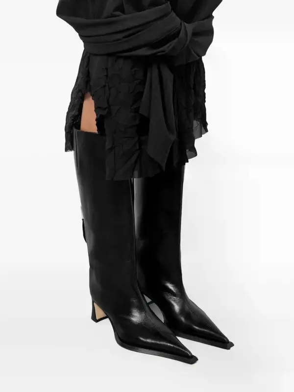 MIISTA 60mm Charlene Adjustable-belt Boots