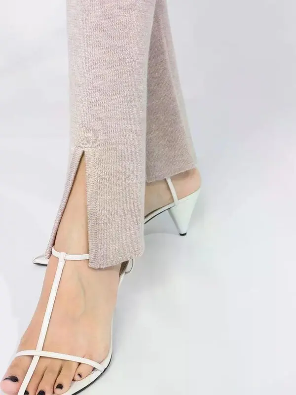 Magda Butrym Knitted Front-slit Leggings
