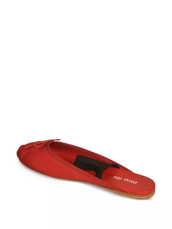 Miu Miu Bow-detail Mules