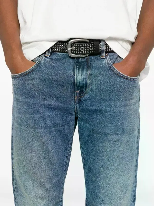 Blk Dnm Straight Leg Jeans