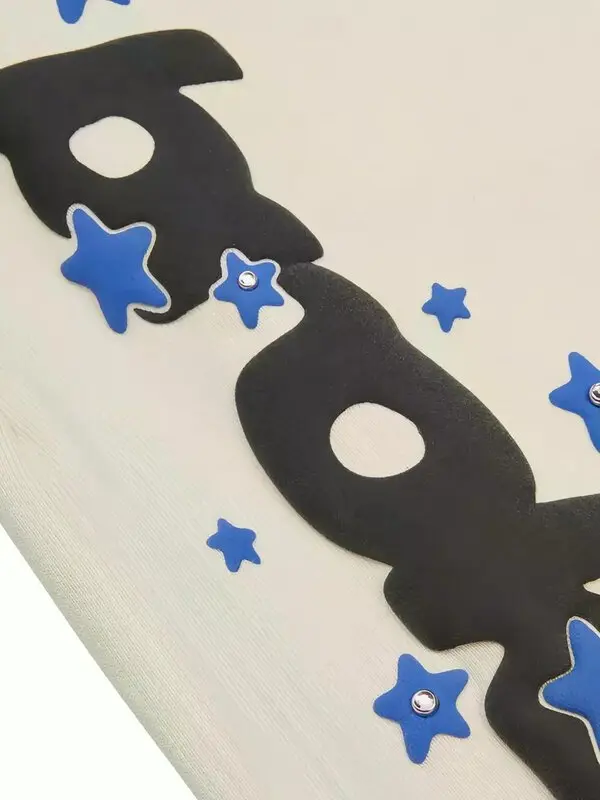 BROKEN PLANET Star-graphic Straight Track Pants