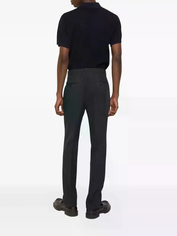 Burberry Logo-detail Tailored Trousers