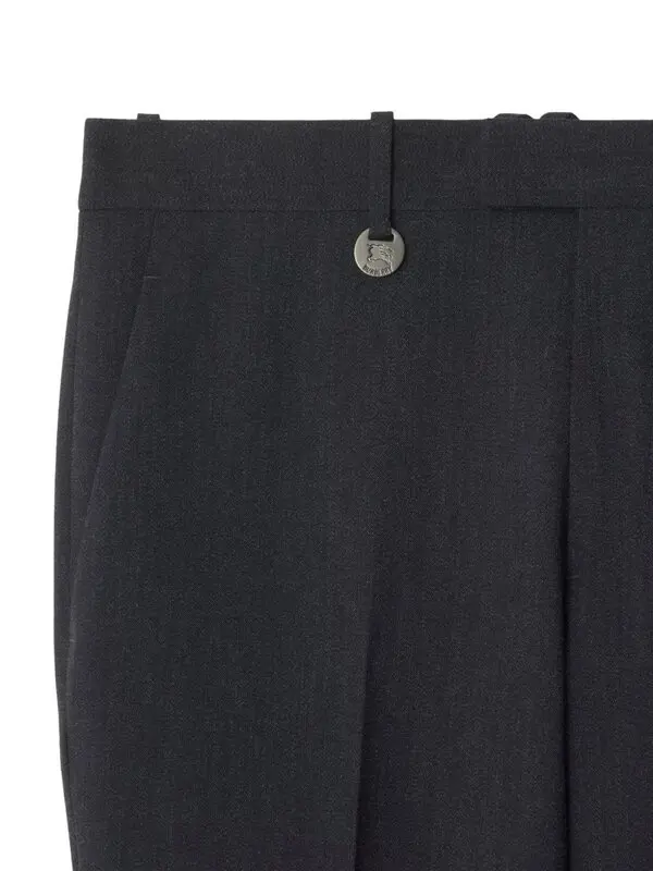 Burberry Logo-detail Tailored Trousers