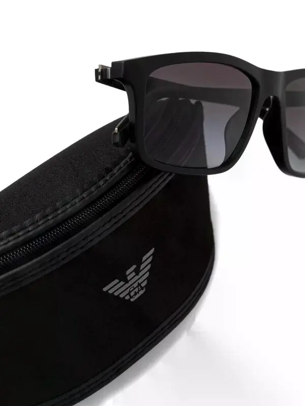 Emporio Armani Rectangle-frame Sunglasses