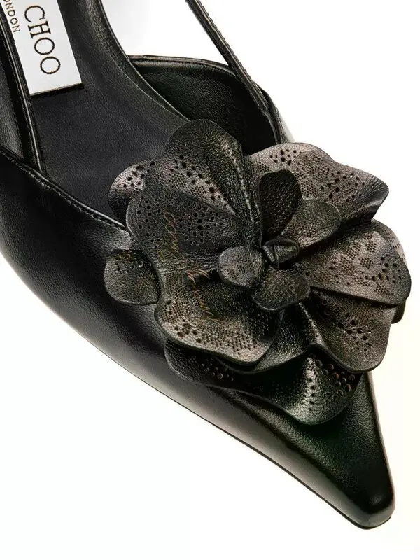 JIMMY CHOO Mimmi 50 Slingback Pumps - Black