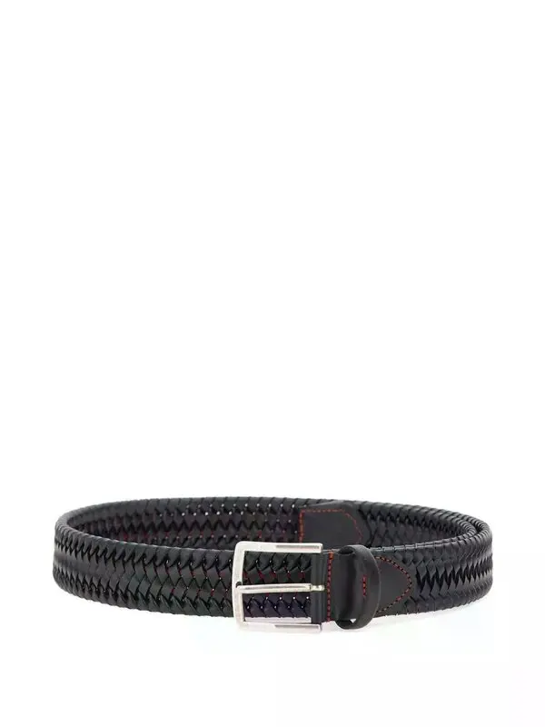 ATHISON Woven Pin-buckle Belt