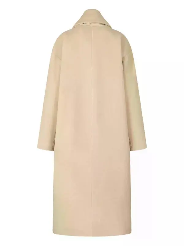 STUDIO TOMBOY Wool Coat With Detachable Scarf