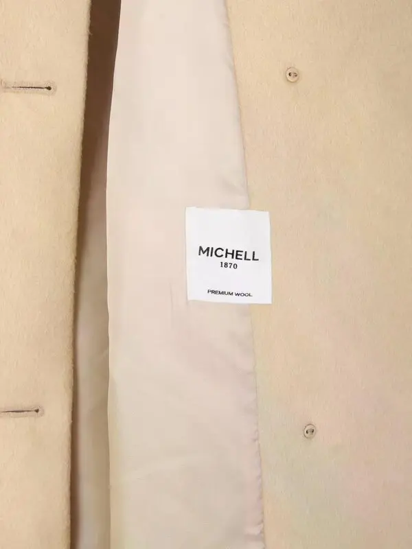 STUDIO TOMBOY Wool Coat With Detachable Scarf