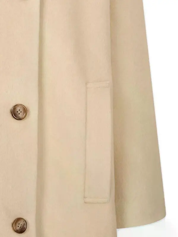 STUDIO TOMBOY Wool Coat With Detachable Scarf