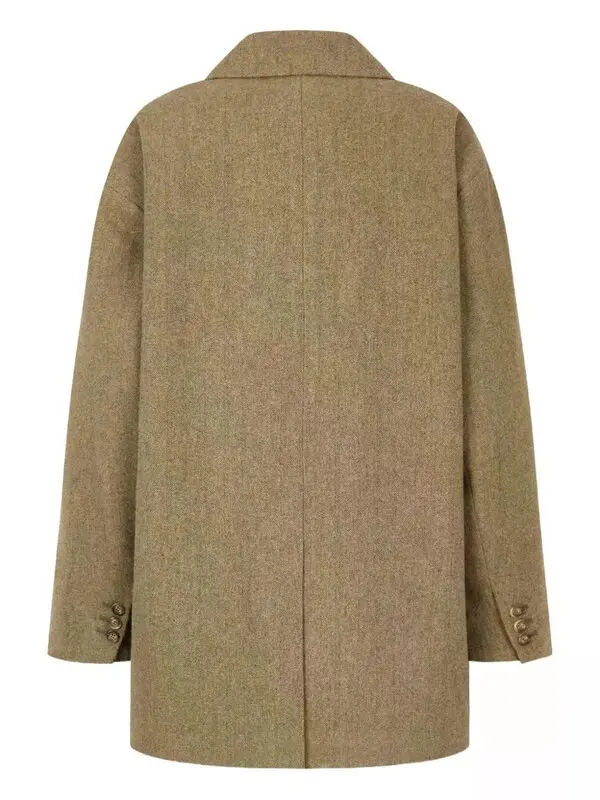 STUDIO TOMBOY Herringbone-pattern Coat
