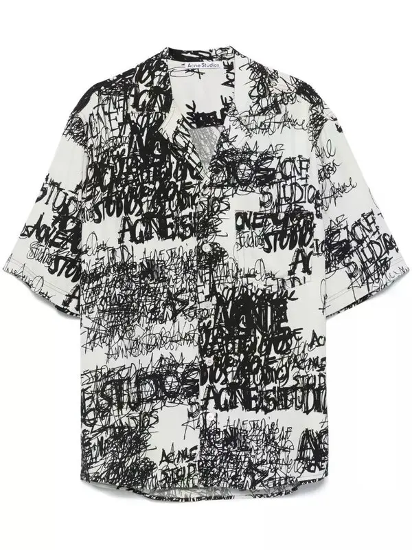 Acne Studios Printed Button-up Shirt