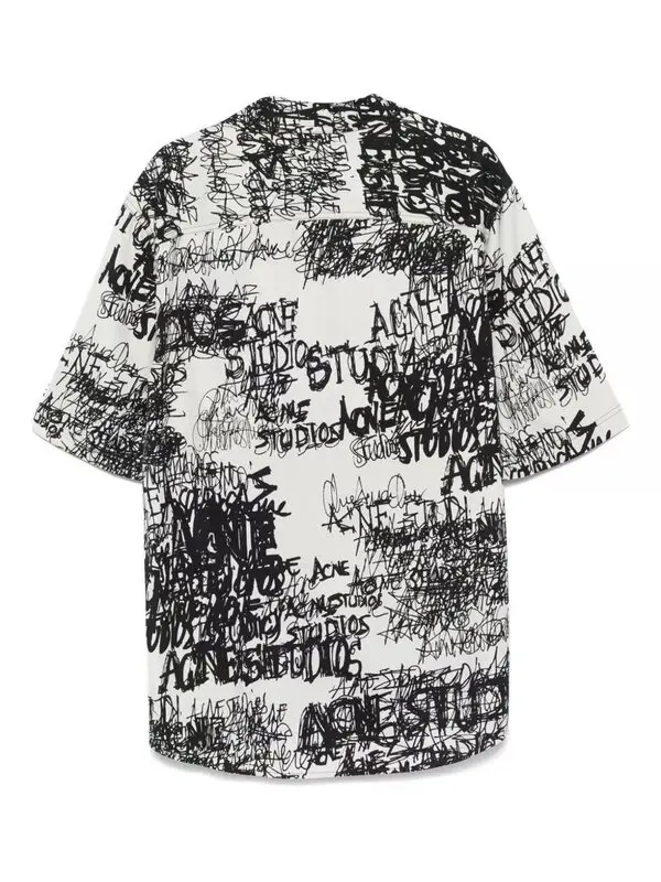 Acne Studios Printed Button-up Shirt