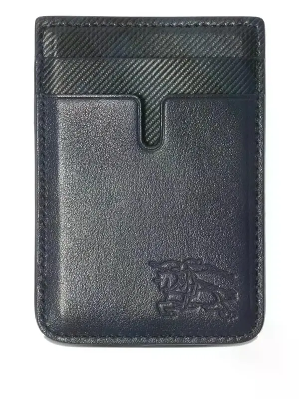Burberry Pop Check Magnetic Card Case