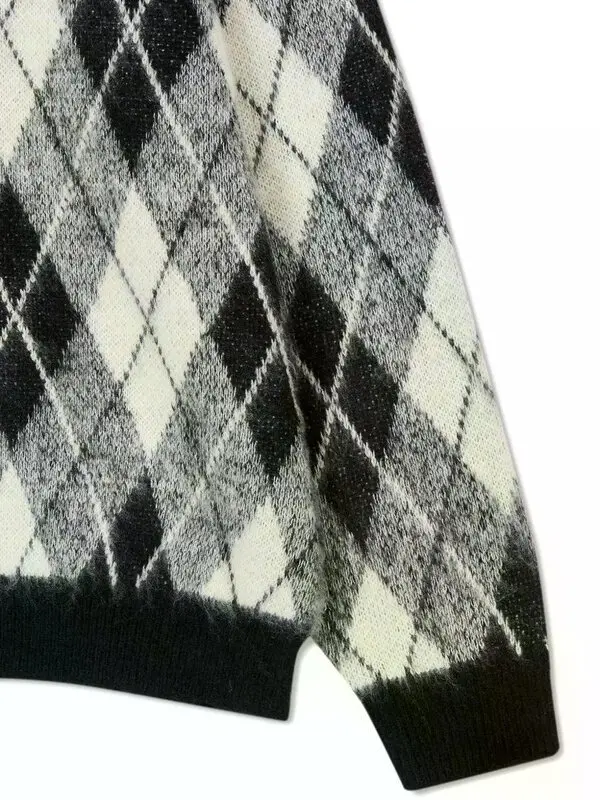 STUDIO TOMBOY Argyle Pattern Sweater