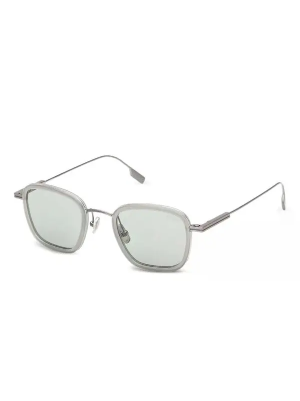 Zegna Square Sunglasses - Grey