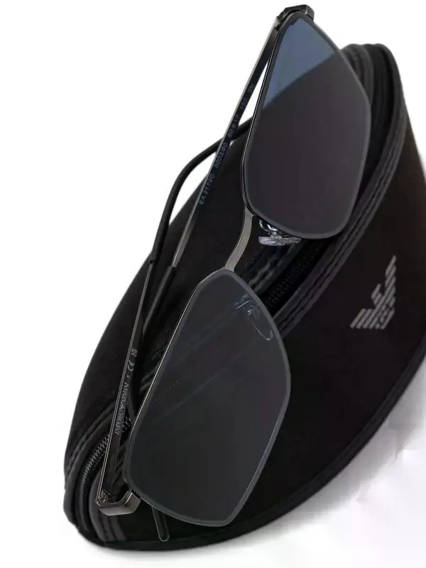 Emporio Armani Rectangle-frame Sunglasses