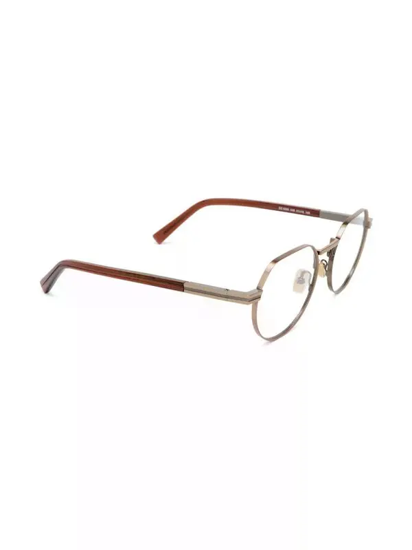 Zegna Round Frame Glasses
