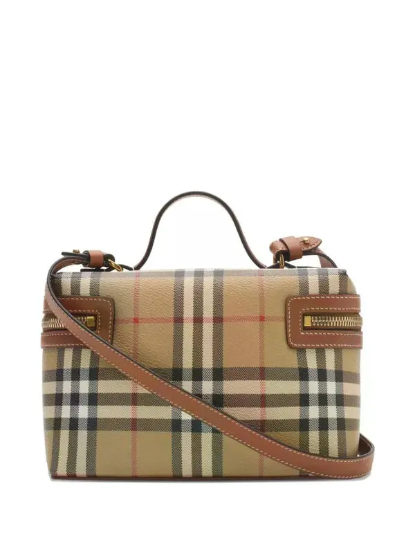 Burberry Check Vanity Tote Bag - Neutrals