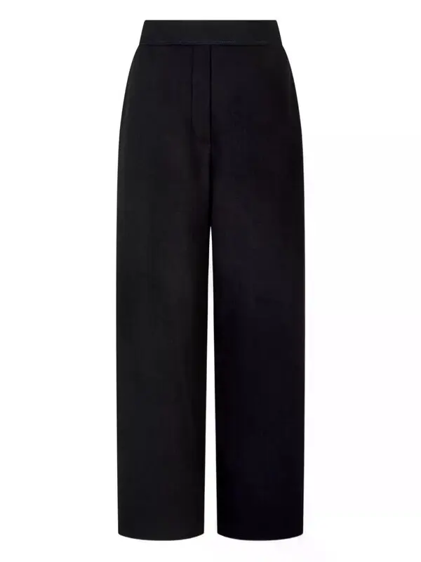 STUDIO TOMBOY Elastic-waistband Trousers - Black