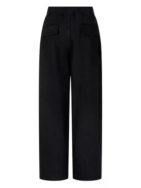 STUDIO TOMBOY Elastic-waistband Trousers - Black