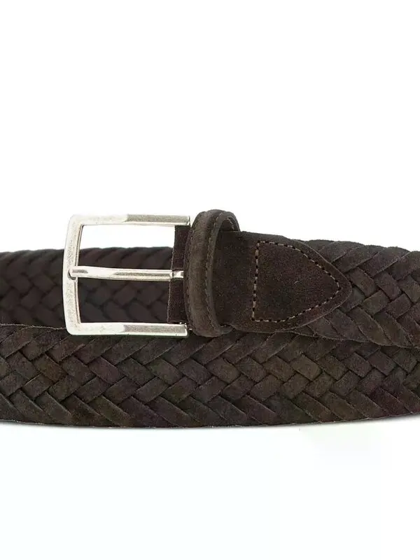 ATHISON Woven Pin-buckle Belt